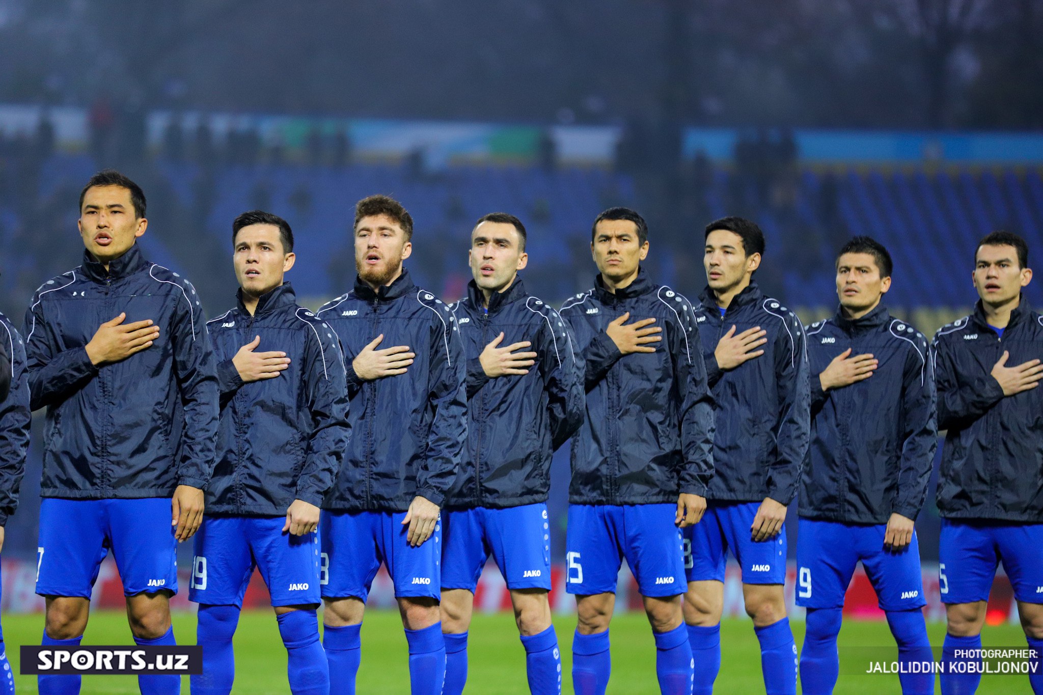 The national team of Uzbekistan will play today
