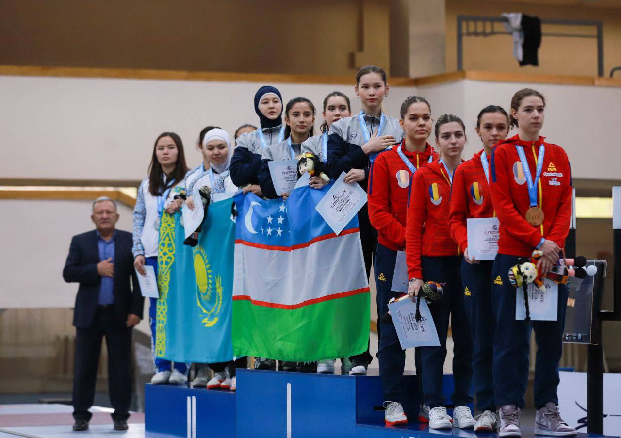 Uzbekistan's sabre players have once again shown their superiority
