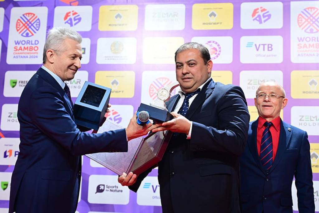 Our compatriot recognized as the best sambo referee of 2024
