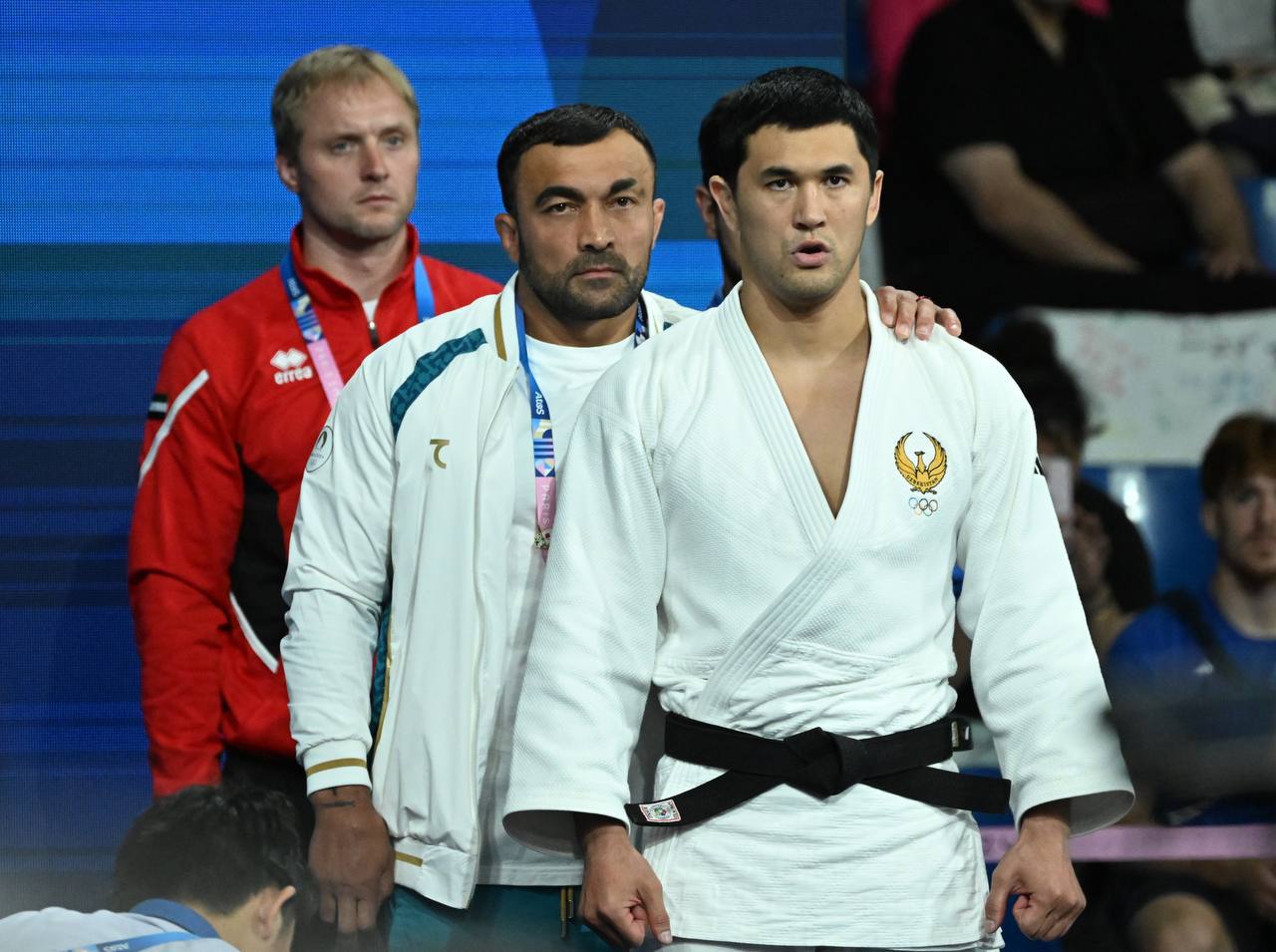 In team mixed judo competition Uzbekistan defeated Canada and reached ...